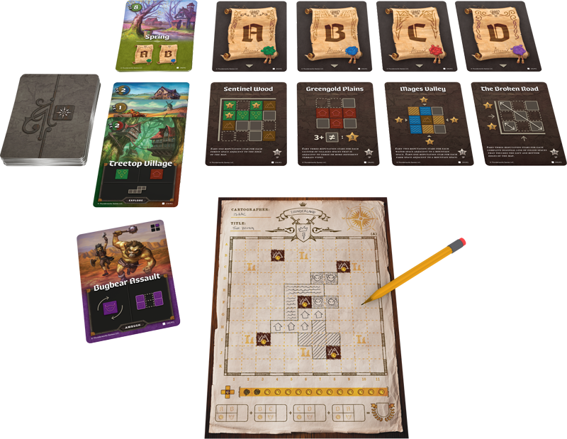 Cartographers - Solo My Games